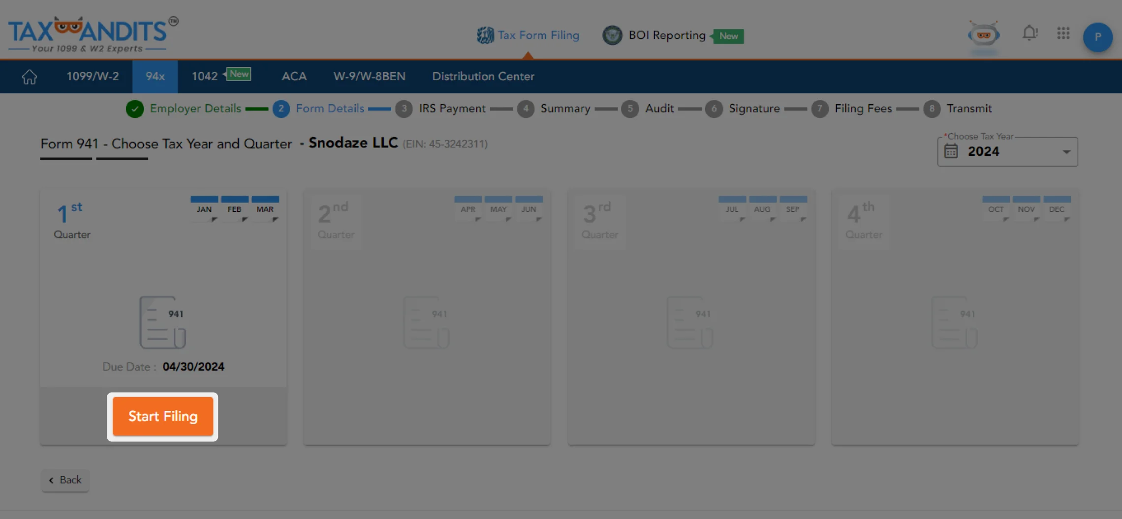 File 941 Online | How to E-File Form 941 for 2024 & 2023?