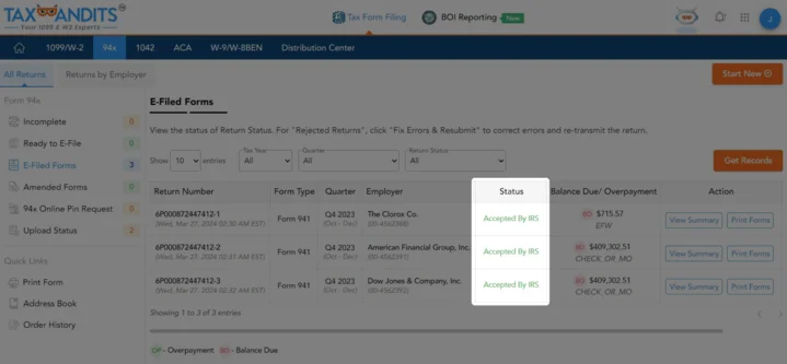 File 941 Online | How to E-File Form 941 for 2024 & 2023?