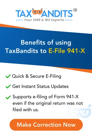 Form 941-X Instructions