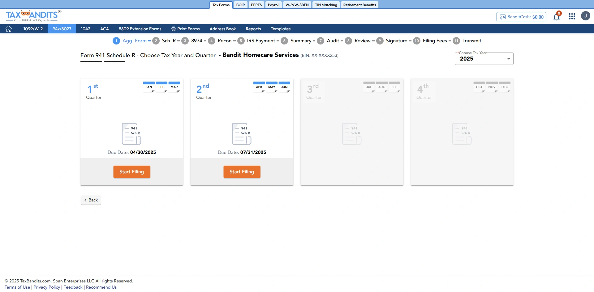 E-File 941 Schedule R | Aggregate Form 941 Schedule-R for 2024 & 2023