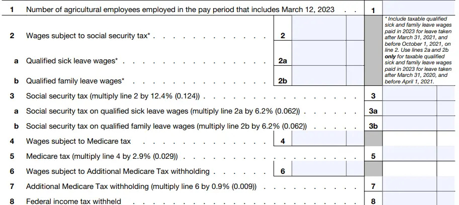 Form 943 Instructions 2023 & 2022 | Fill Out Form 943