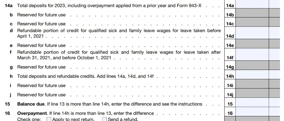Form 943 Instructions 2023 & 2022 | Fill Out Form 943