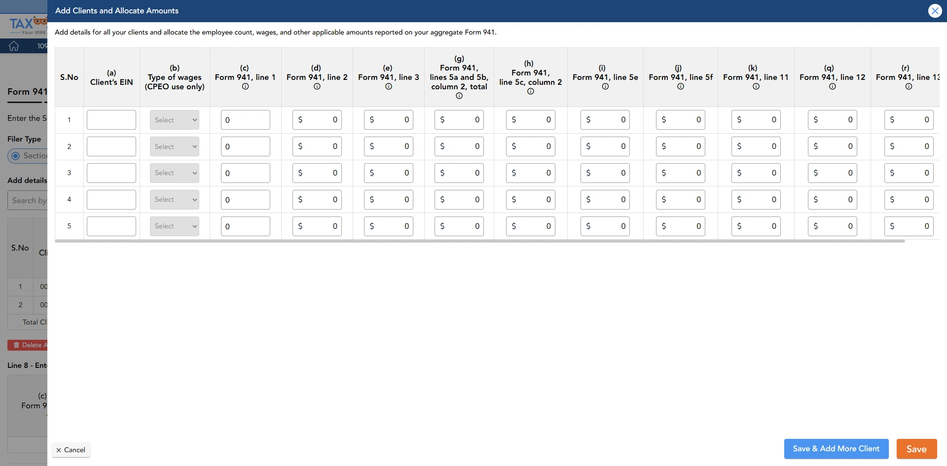 E-File 941 Schedule R | Aggregate Form 941 Schedule-R for 2024 & 2023