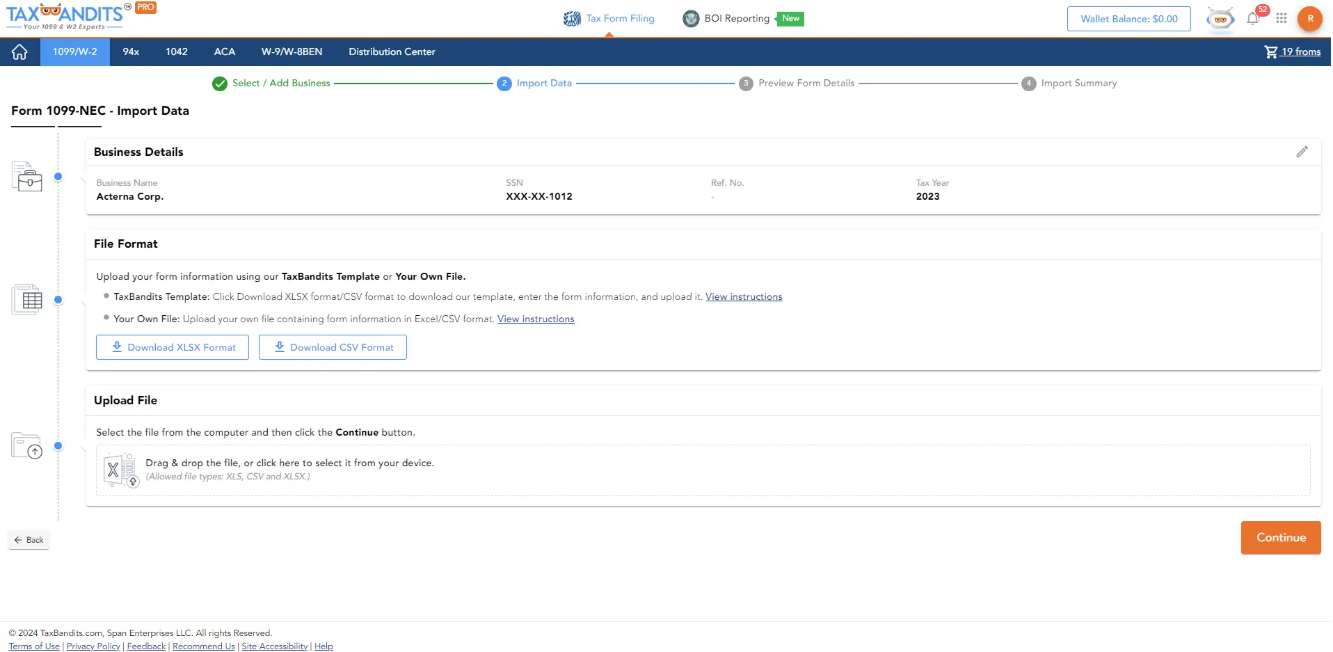 E-file Form 1099 NEC Online | How to File 1099 NEC for 2023?