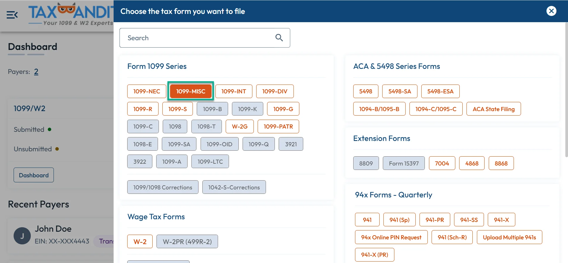 File 1099 MISC Online | How to E-file Form 1099 MISC for 2024
