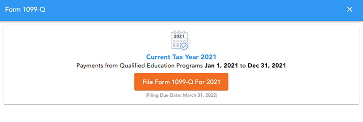 File Form 1099-Q for 2022 | E-file IRS Form 1099 Q