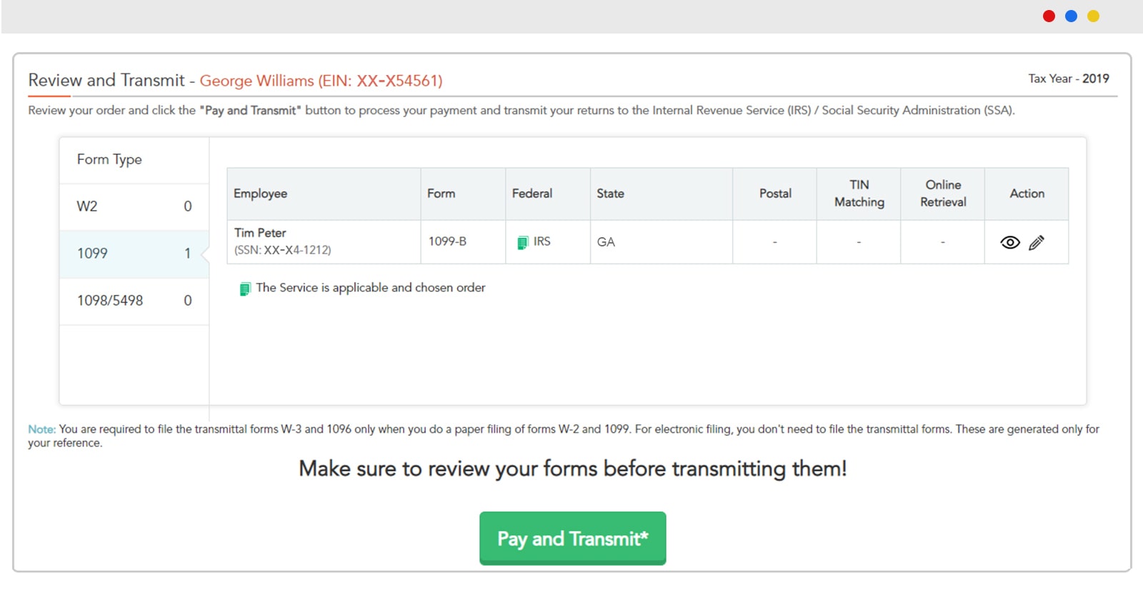 E-File 1099-B | 2020 Form 1099-B Online | How to File 1099-B