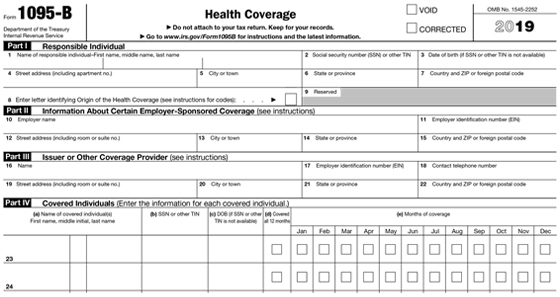 E-file ACA Form 1095-B Online | How to File 1095-B for 2020