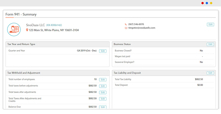 File 941 Online | E-file 941 for $4.95 | IRS Form 941 for 2021